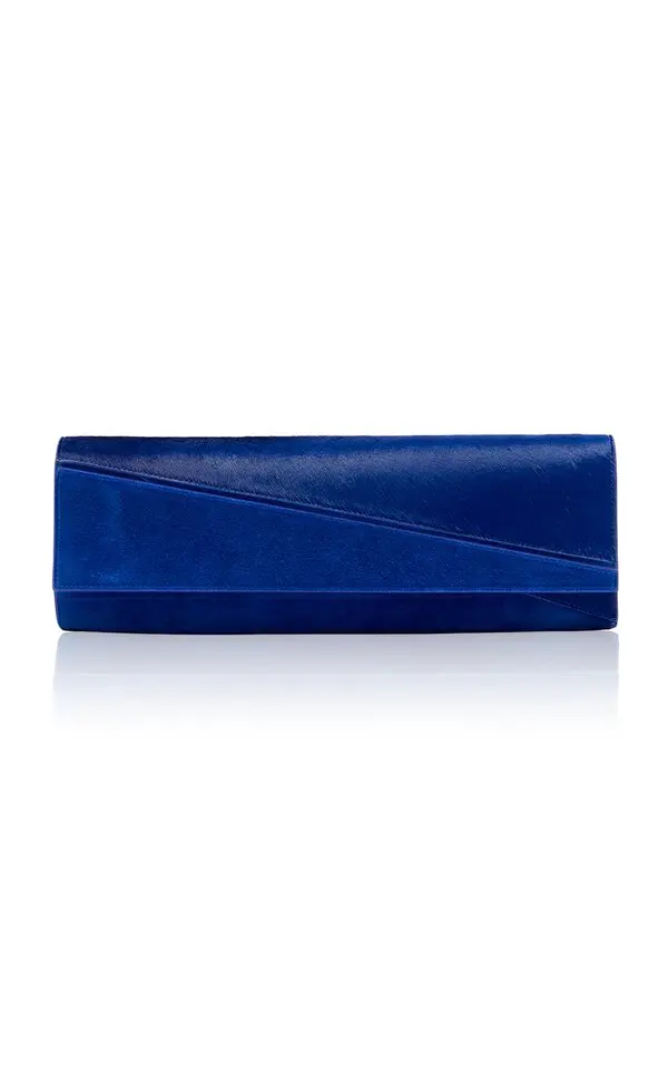 Proenza Schouler Hex Clutch - Blue