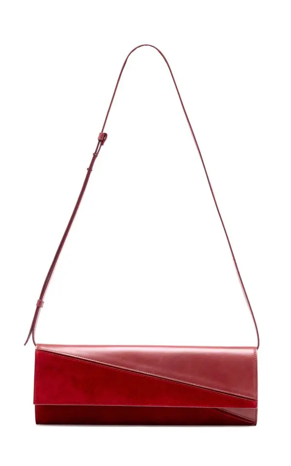 Proenza Schouler Hex Clutch - Red