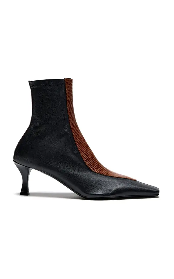 Proenza Schouler 60mm Trap Stretch Ankle Boots - Multi