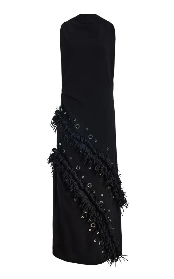 Proenza Schouler Grommet-embellished Maxi Dress