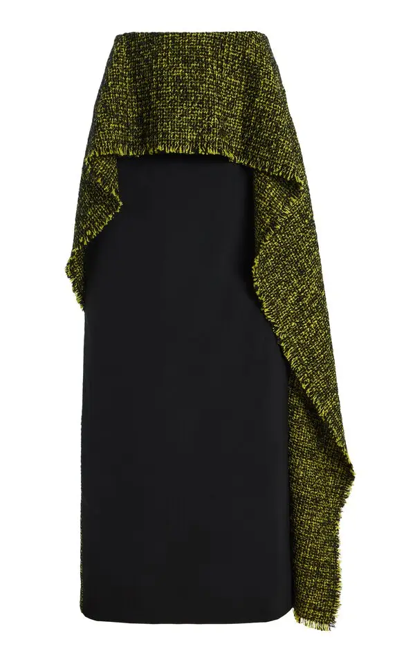 ASHLYN Willa Asymmetric Maxi Skirt