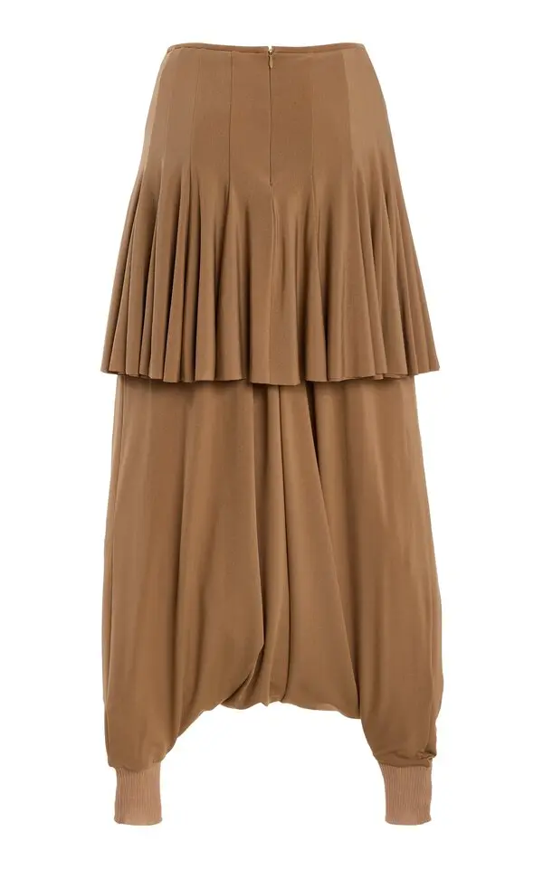ASHLYN Lumiere Layered Pants - Tan