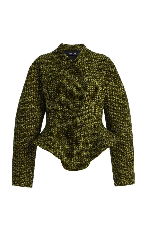ASHLYN Prince Cotton-linen Jacket