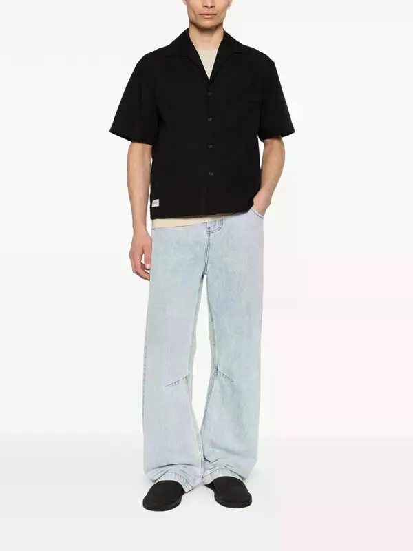 ENTIRE STUDIOS Pocket Short-sleeve Shirt - Black
