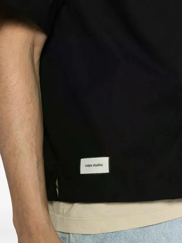 ENTIRE STUDIOS Pocket Short-sleeve Shirt - Black