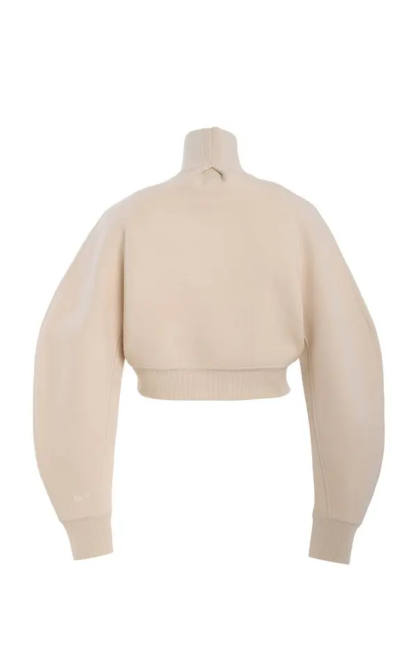 ASHLYN Vale Half-zip Merino Wool Sweater