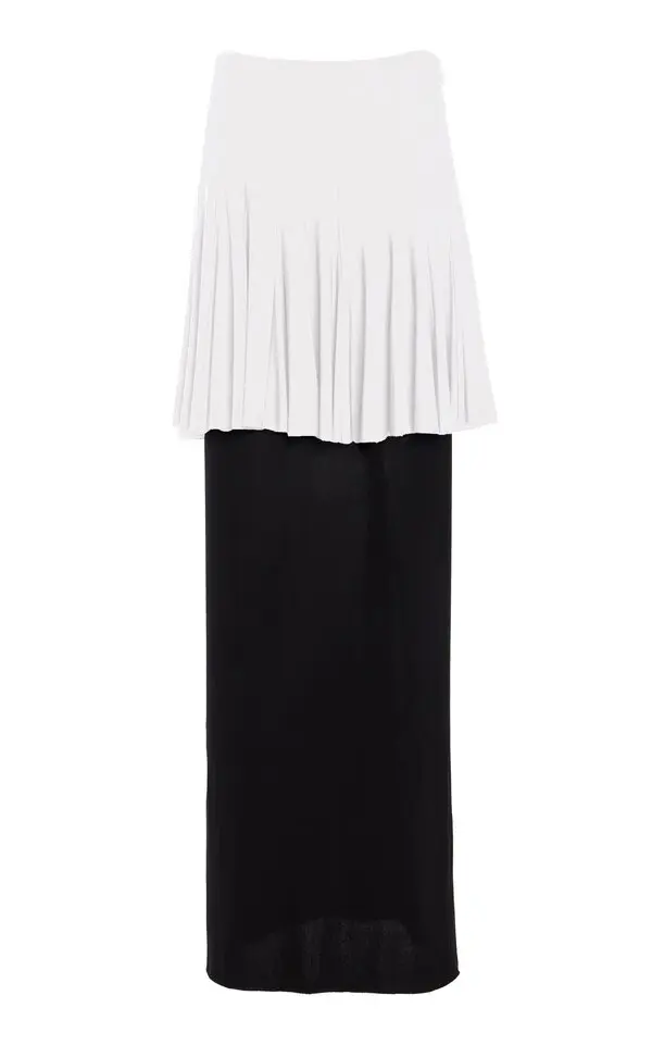 ASHLYN Layered Midi Skirt