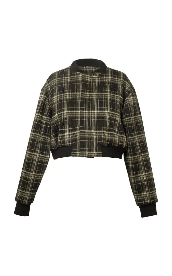 CHORUS Leandra Cropped Bomber Jacket