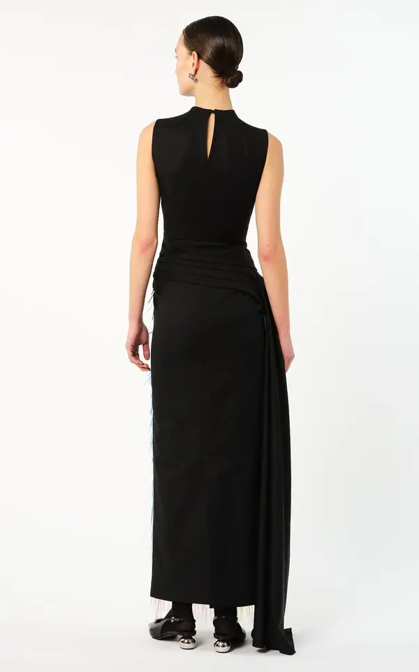 CHORUS Ellie Wool-blend Maxi Dress