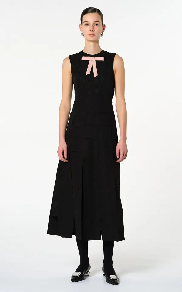 CHORUS Senna Bow Midi Dress