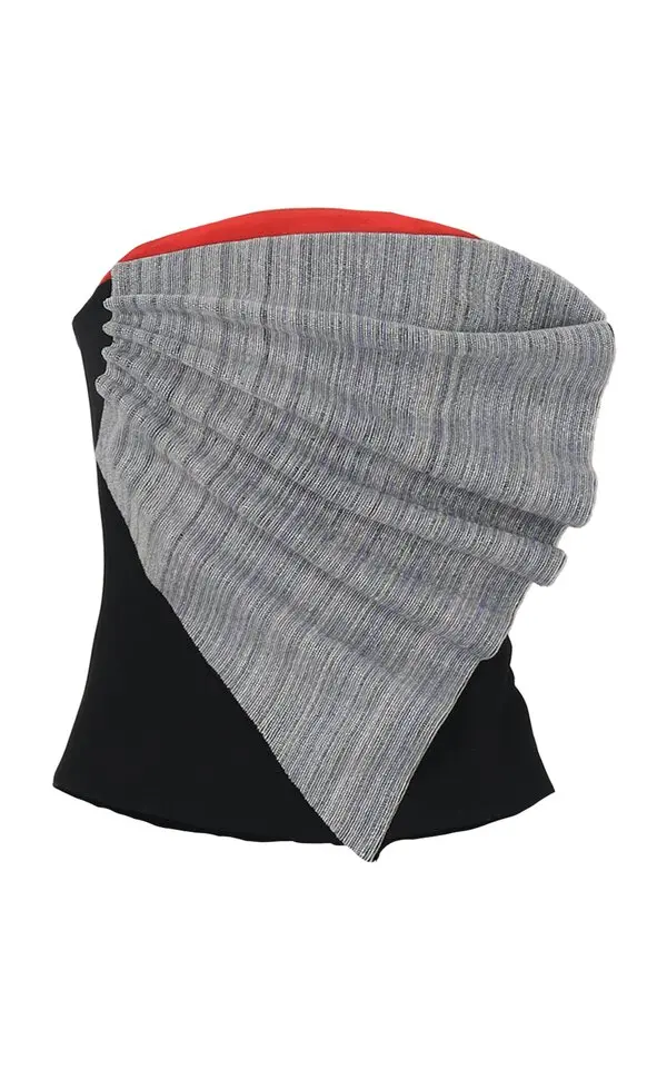 CHORUS Vittoria Pleated Top