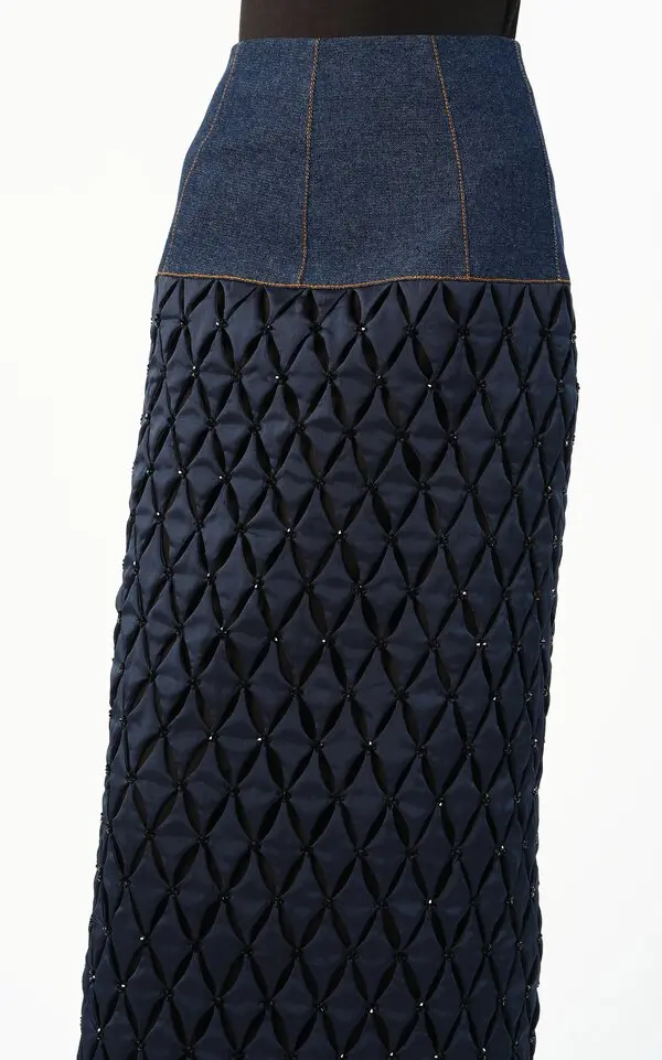 CHORUS Mika Cutout Midi Skirt