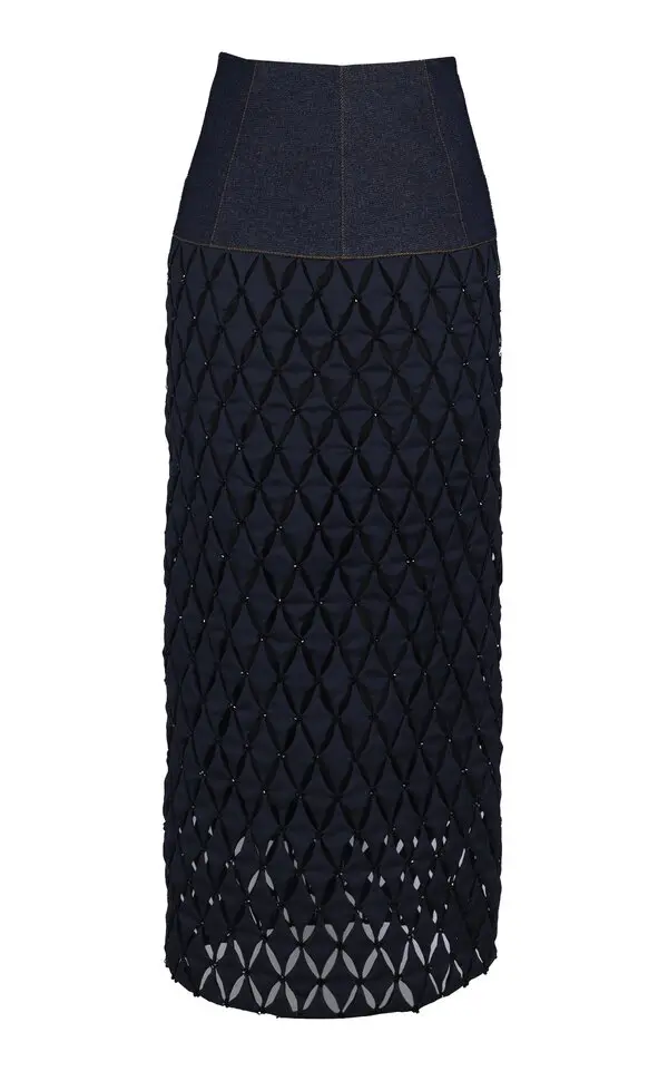 CHORUS Mika Cutout Midi Skirt