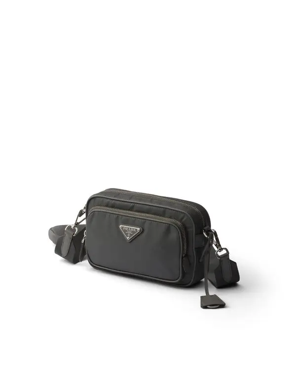 Prada Re-nylon Mini Shoulder Bag - Grey