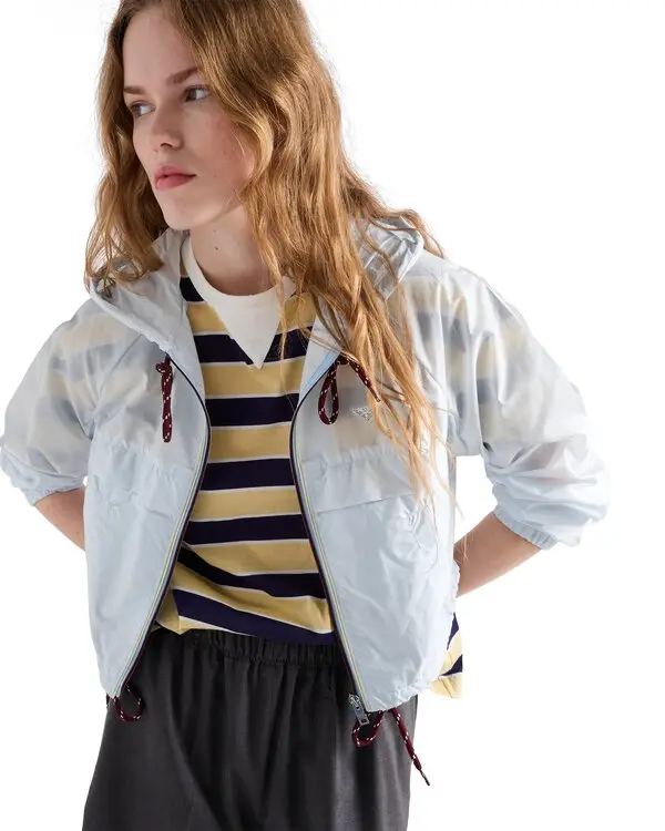Prada Lightweight Re-nylon Jacket - Grey