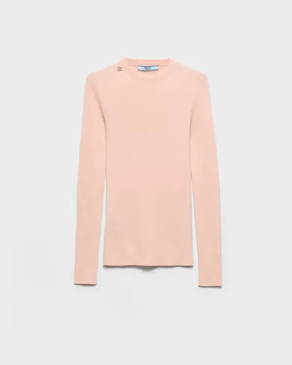 Prada Wool Crew-neck Sweater