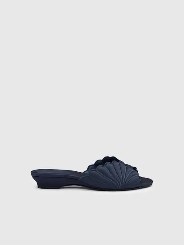 REFORMATION Waldena Baby Wedge - Blue