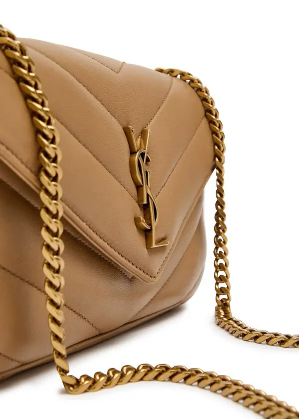 Saint Laurent Loulou Small Quilted Leather Shoulder Bag