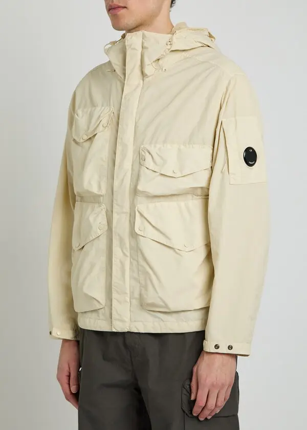 C.P. COMPANY Goggle Hooded Shell Jacket