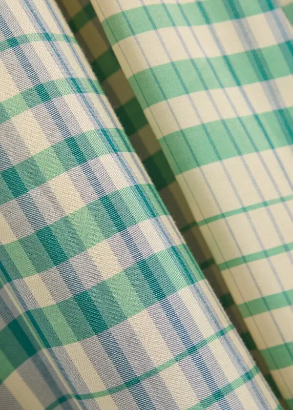 Polo Ralph Lauren Plaid Woven Midi Dress - Multicoloured 1