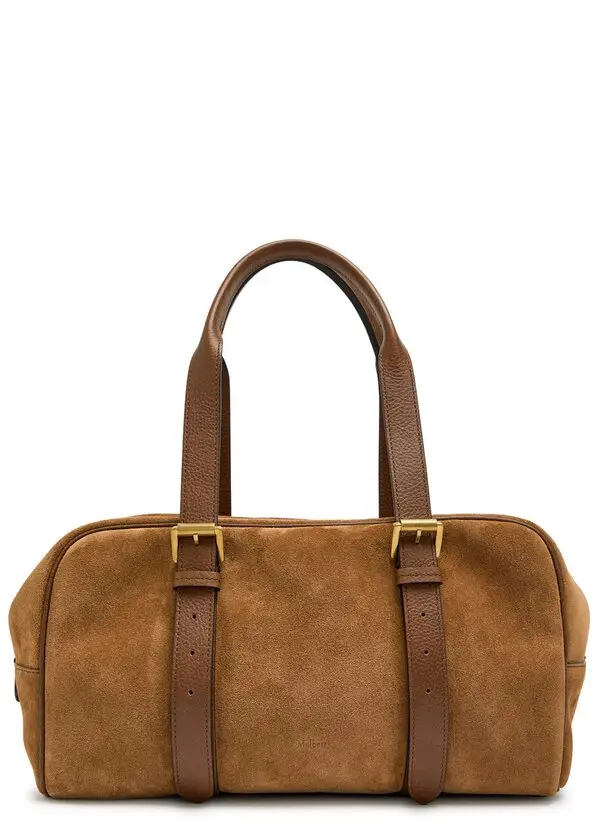 Mulberry Boston Suede Shoulder Bag