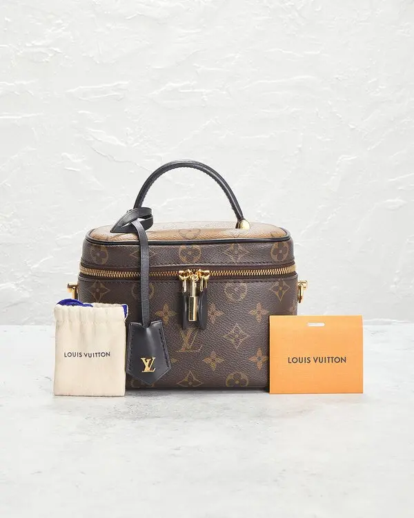 FWRD RENEW Louis Vuitton Monogram Reverse Vanity Pm Bag