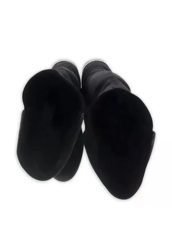 STUART WEITZMAN 5050 Suede Boots - Black
