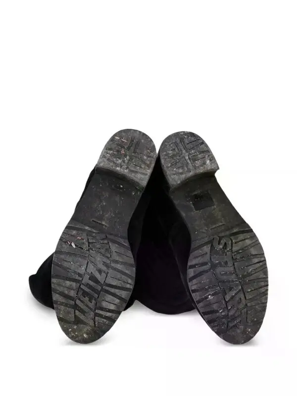 STUART WEITZMAN 5050 Suede Boots - Black
