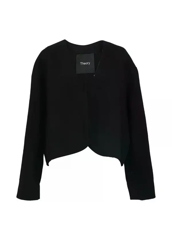 Theory V-neck Wool Jacket