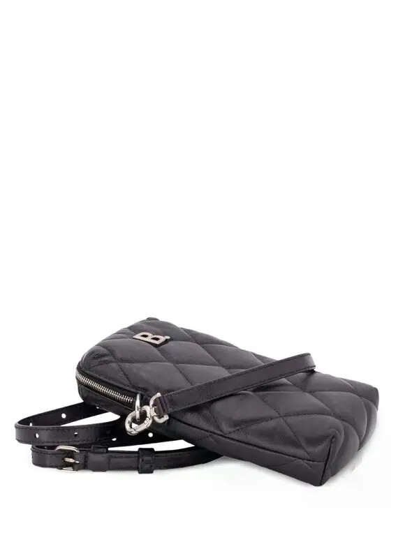 Balenciaga Quilted Leather Clutch
