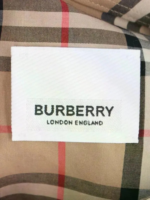 Burberry Cotton Checked Shirt - Neutrals