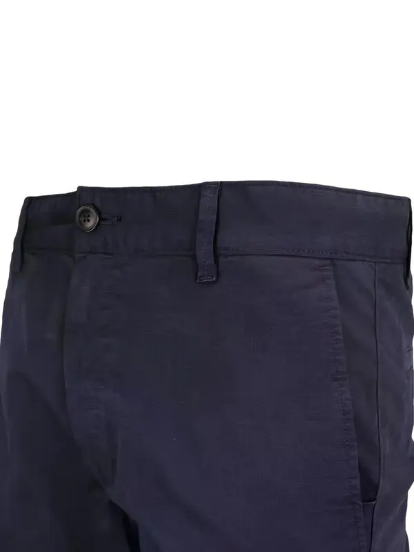 BOSS Slim-fit Chinos In Printed Stretch-cotton Twill
