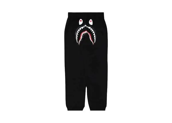 A BATHING APE Shark Sweatpant - Black