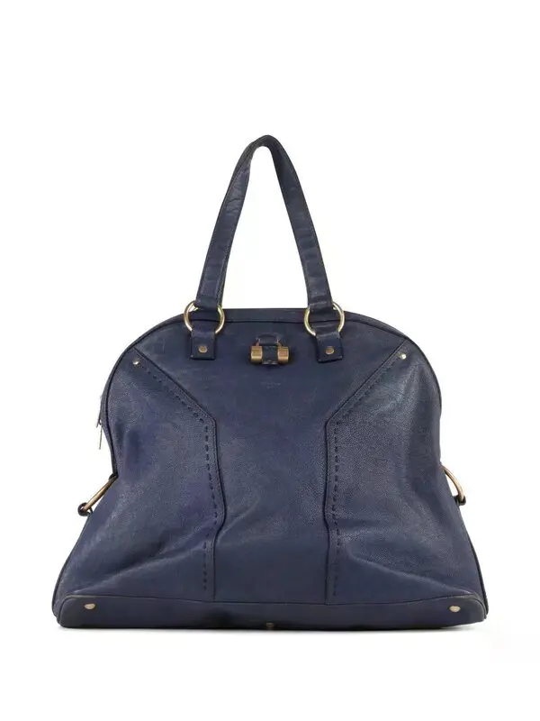 Saint Laurent Muse Leather Tote