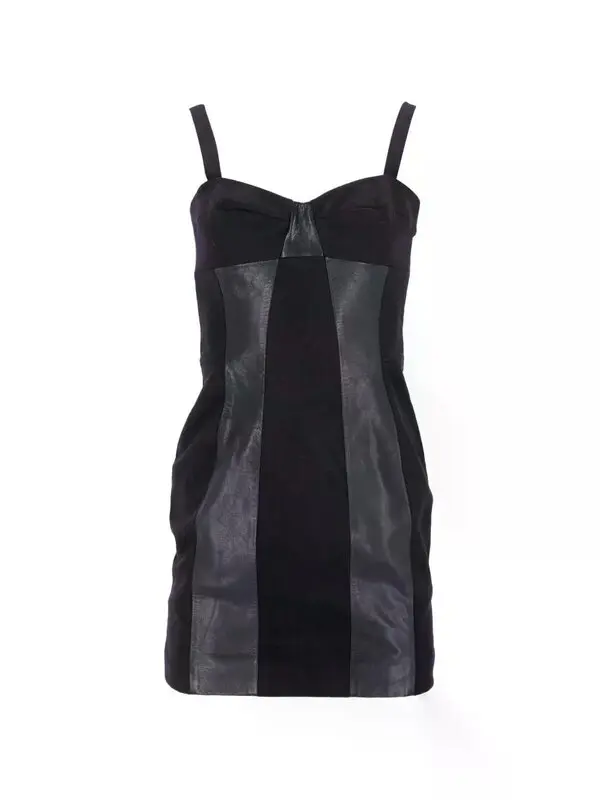 JOSEPH Panel Corset Dress - Black