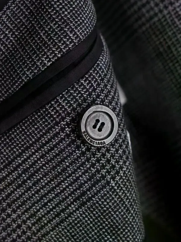Balenciaga Single-breasted Coat With Notched Lapels
