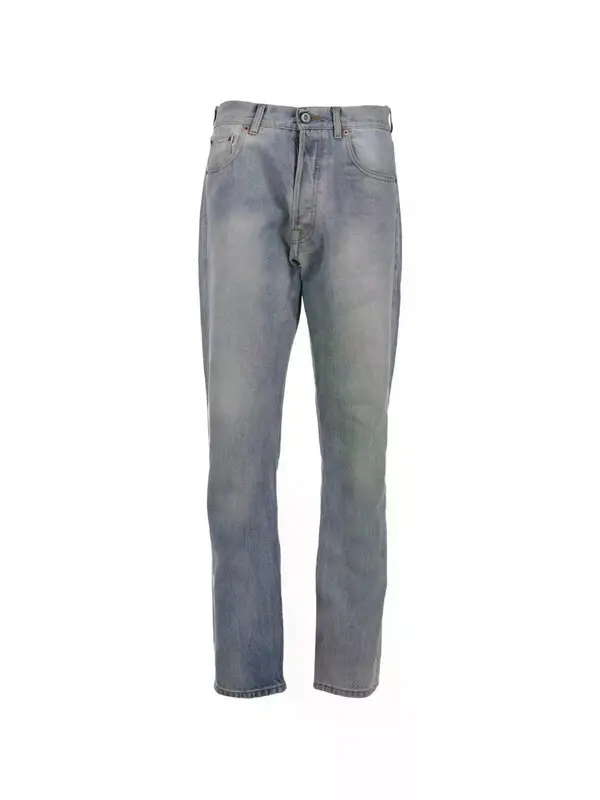 Vetements Faded Straight-leg Jeans