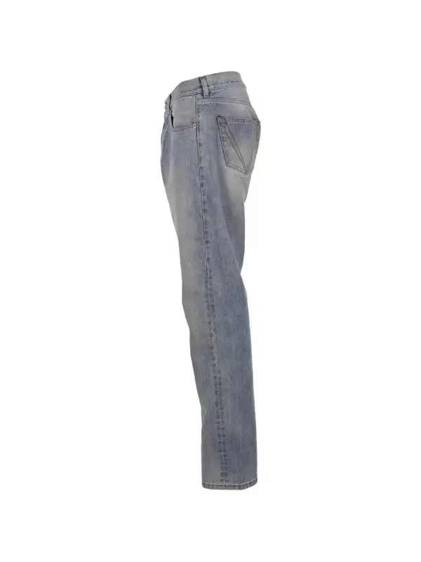 Vetements Faded Straight-leg Jeans