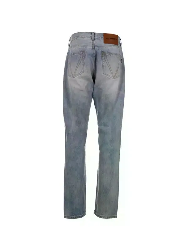 Vetements Faded Straight-leg Jeans