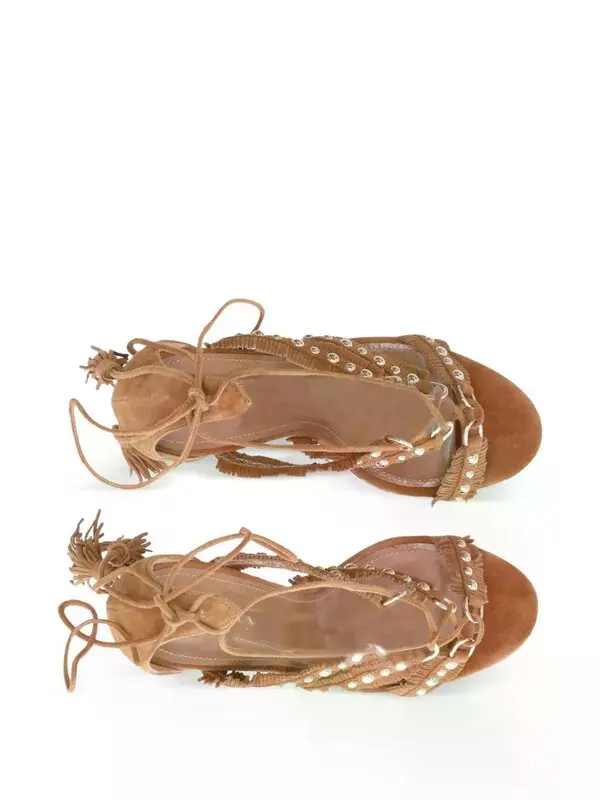 AQUAZZURA Tassel Gladiator Sandals