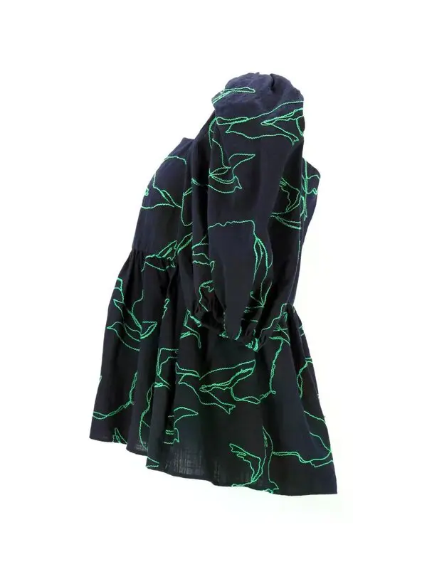 Stine Goya Bird-embroidered Top