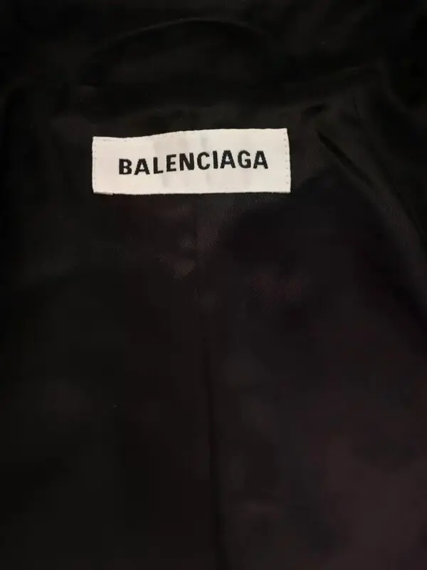 Balenciaga Hourglass Belted Coat