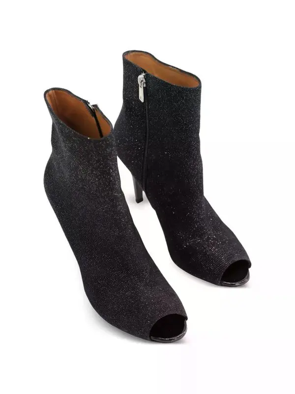 Fratelli Rossetti Metallic Open Toe Boots