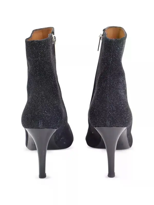 Fratelli Rossetti Metallic Open Toe Boots