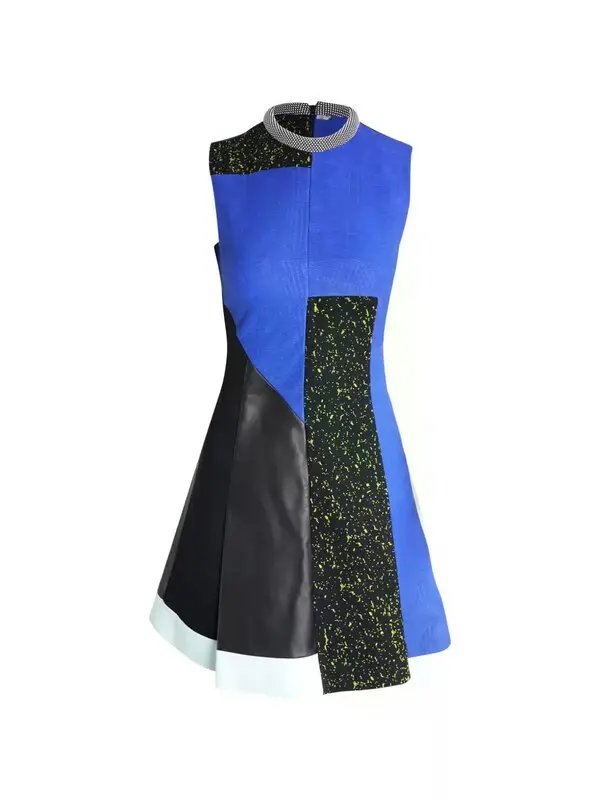 Proenza Schouler Patchwork Mini Dress