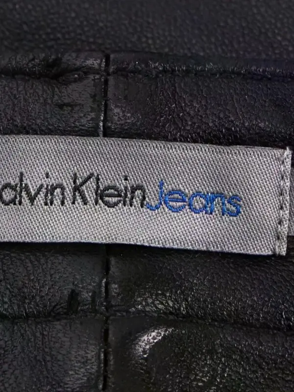 Calvin Klein Leather Trousers