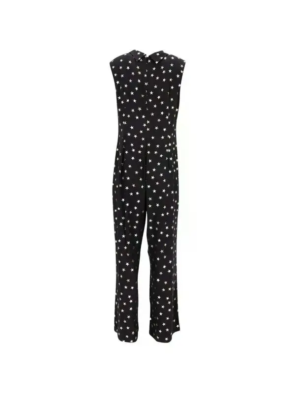 Rixo Star-print Sleeveless Jumpsuit