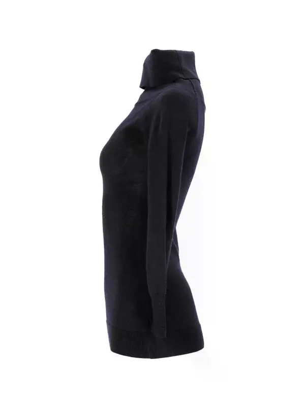 Iris & Ink Turtleneck Wool Sweater