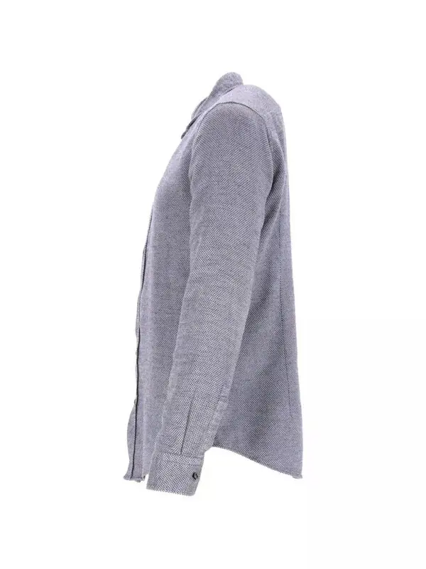 BOSS Buttoned Slim-fit Shirt - Grey