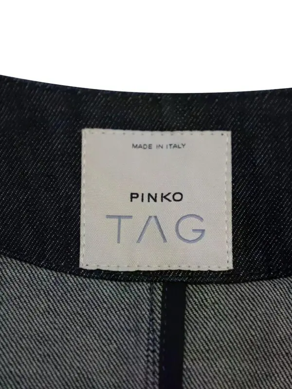 Pinko Sequin Embellished Denim Jacket